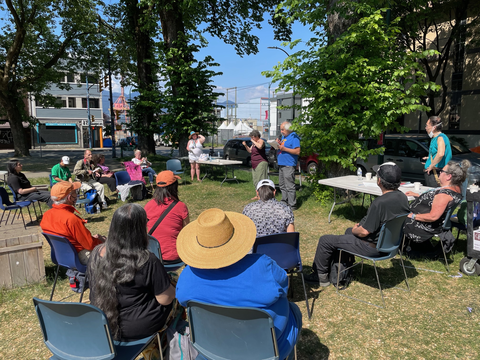 Creating & Sharing during the Downtown Eastside Writers’ Festival ...